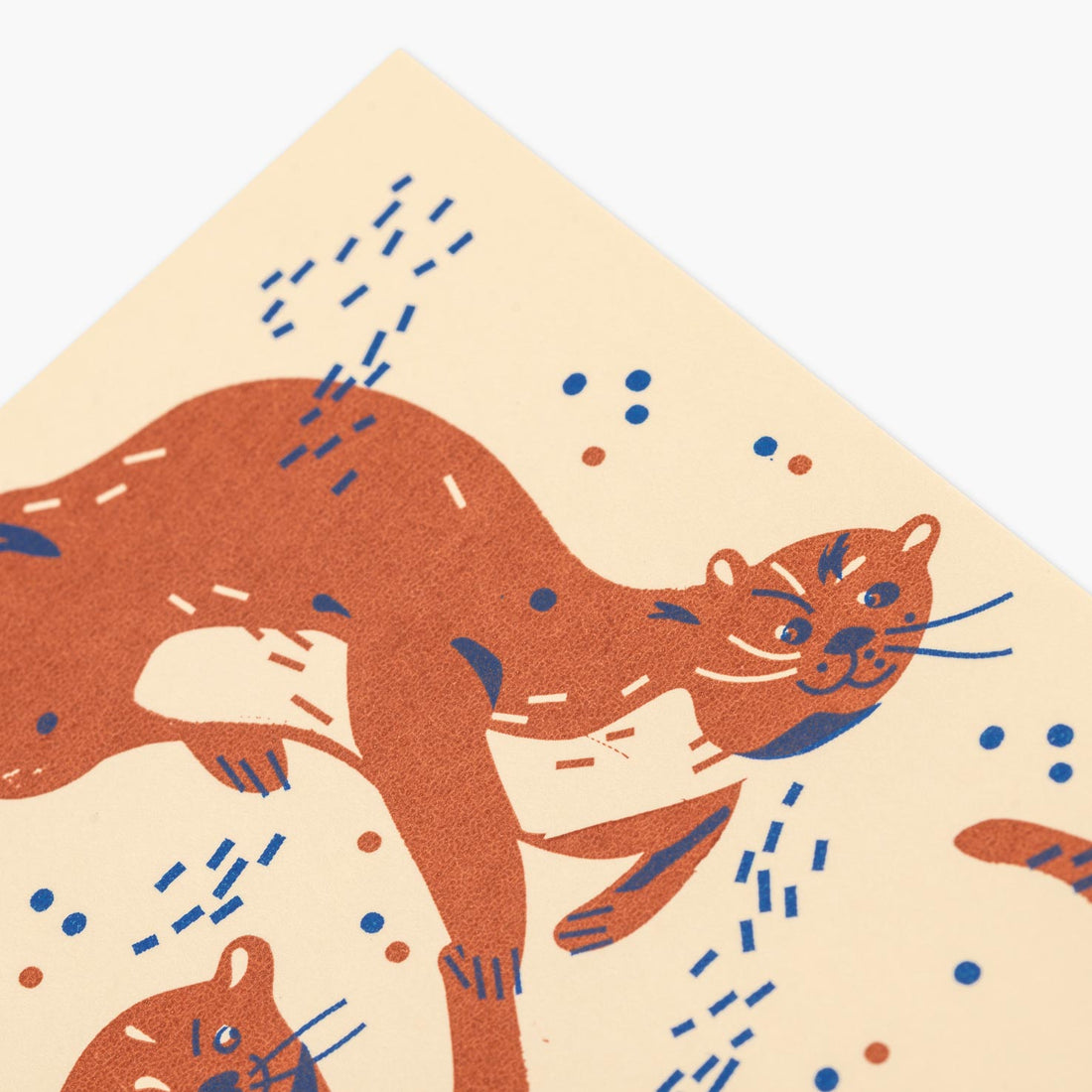 Otters Greeting Card by Pirrip Press - Soma Gallery