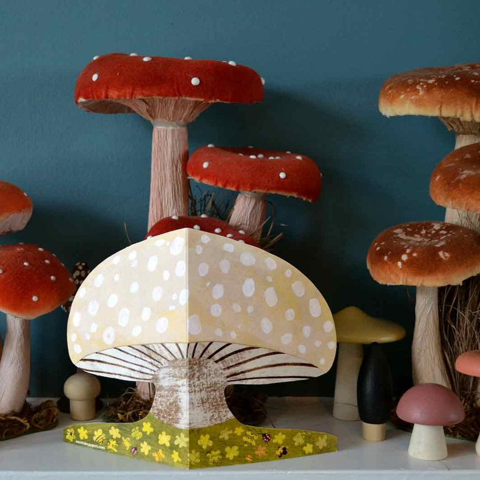 Spring Mushroom Card by Mortlake Papers - Soma Gallery